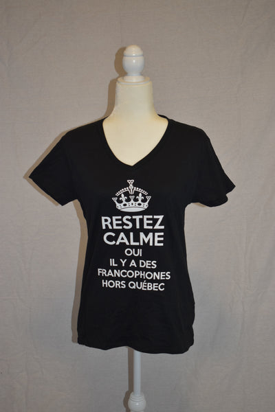 Restez calme, version FHQ - pour femme – EnTK